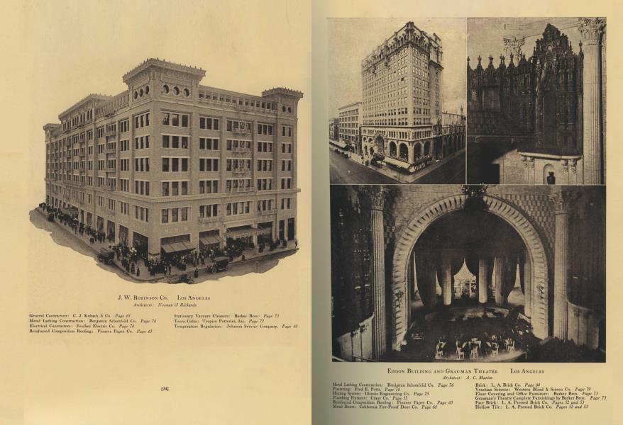 EDISON BUILDING AND GRAUMAN THEATRE —LOS ANGELES | Architectural Digest ...