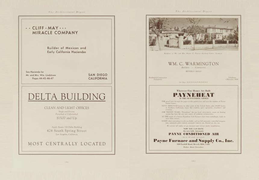 DELTA BUILDING | Architectural Digest | 1933 Volume IX Issue 1