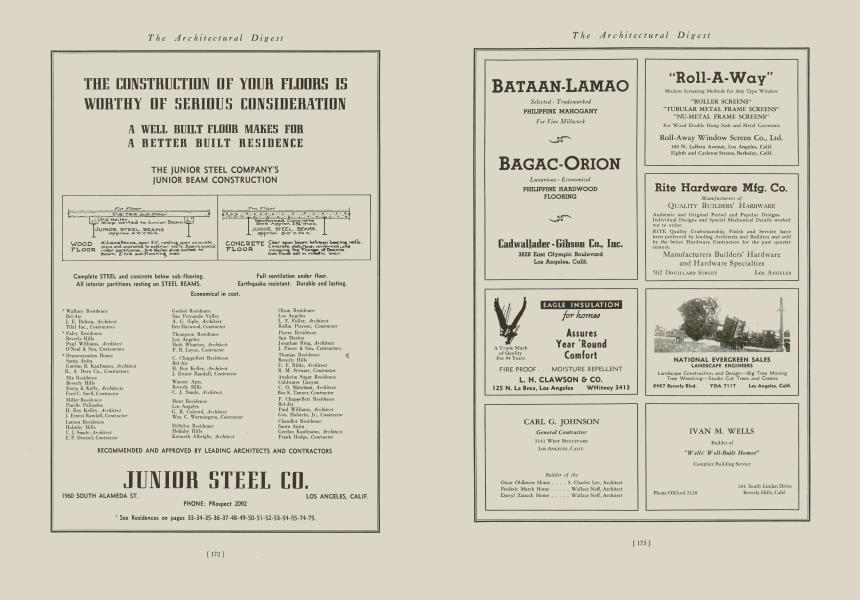 Cadwallader - Gibson Co., Inc. | Architectural Digest | 1938