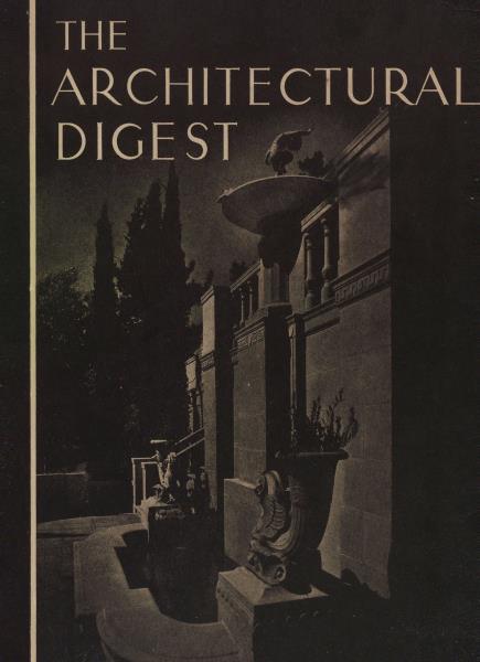 THE ARCHITECTURAL DIGEST | Architectural Digest | JANUARY 1941