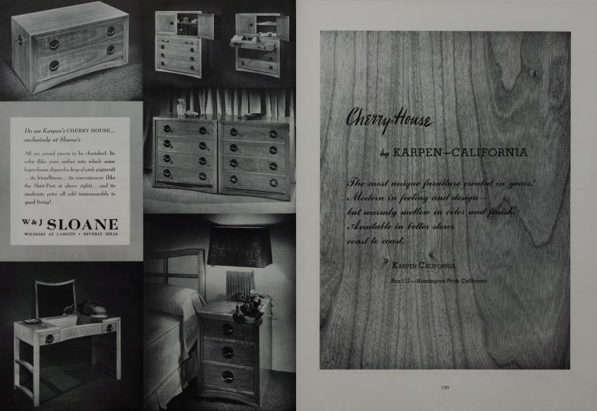 Cherry House | Architectural Digest | JANUARY 1951