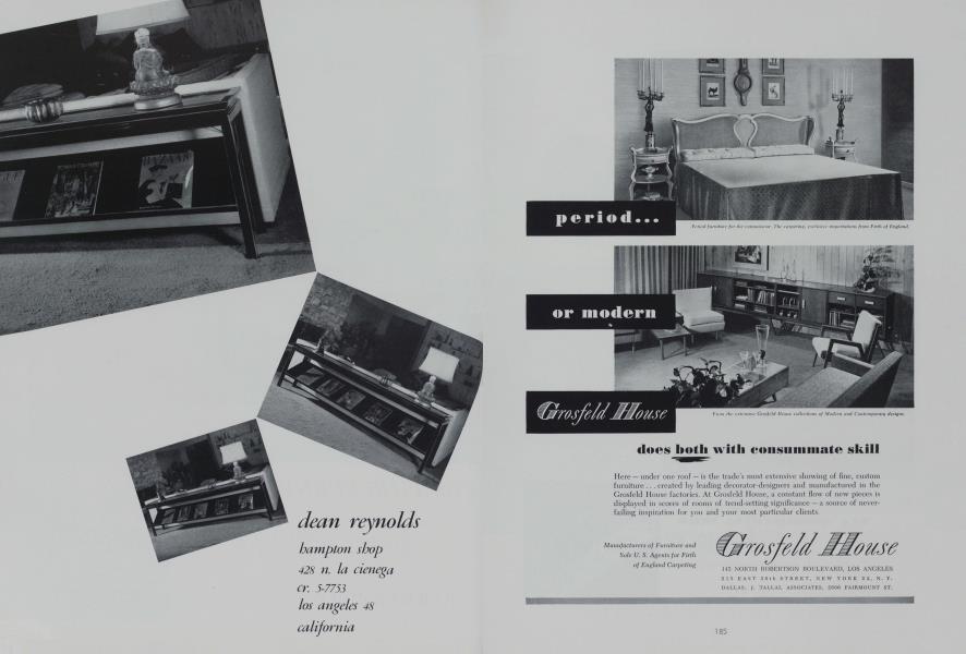 Grosfeld House | Architectural Digest | 1953 Volume XIII Issue 4