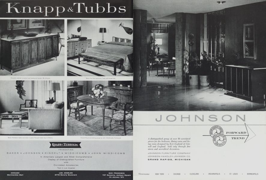 Knapp and Tubbs, inc. | Architectural Digest | JANUARY 1956
