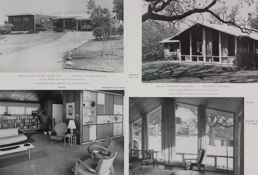 Residence of MR. and MRS. SAMUEL PAUL — Woodmere, Long Island, New York ...