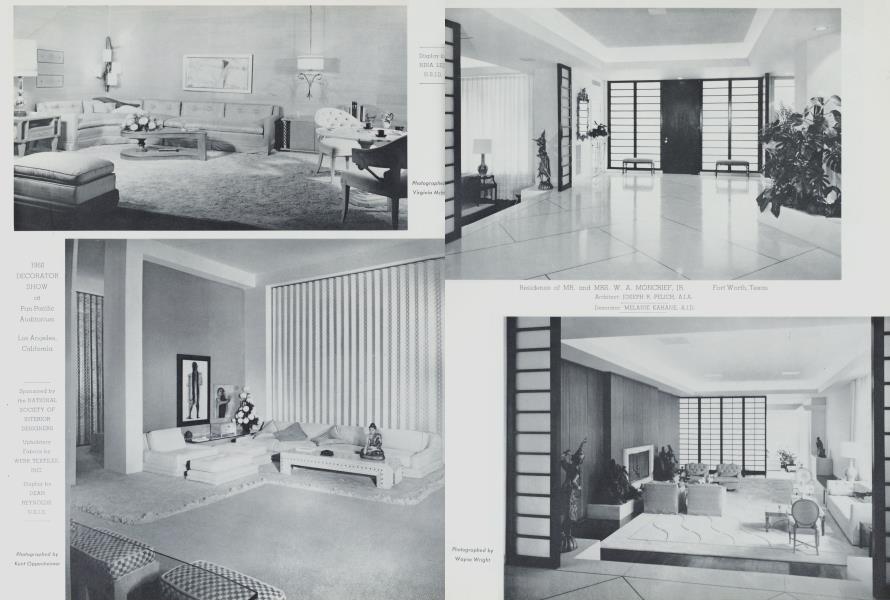 Residence of MR. And MRS. W. A. MONCRIEF, JR.—Fort Worth, Texas ...