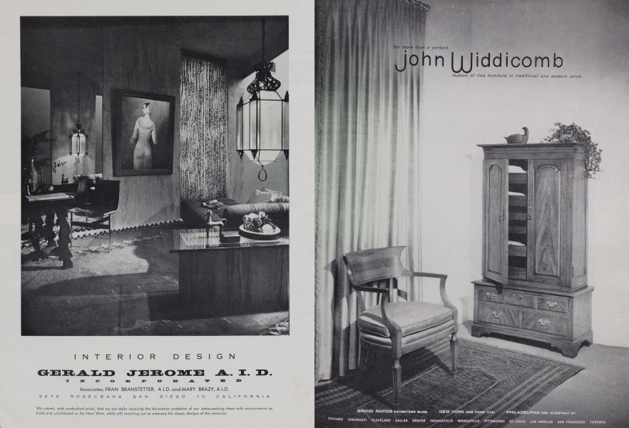 Gerald Jerome A.I.D. | Architectural Digest | SEPTEMBER 1961