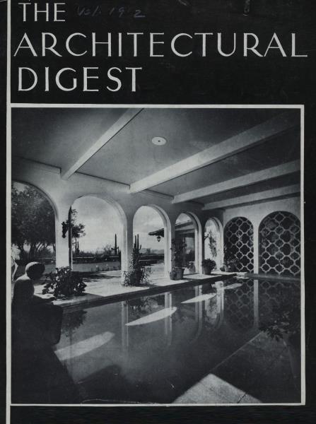 The Architectural Digest | Architectural Digest | JUNE 1962