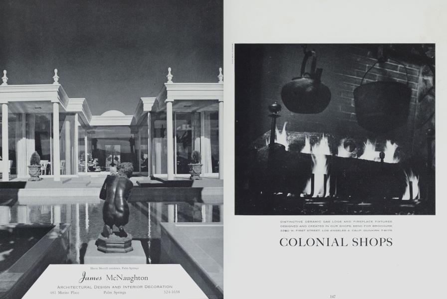 COLONIAL SHOPS | Architectural Digest | MARCH 1963