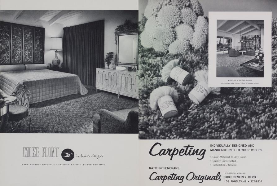 Mike Flint | Architectural Digest | SEPTEMBER 1964