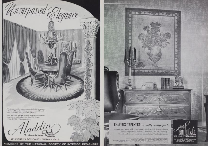 Albert Van Luit & Co. | Architectural Digest | MARCH 1965