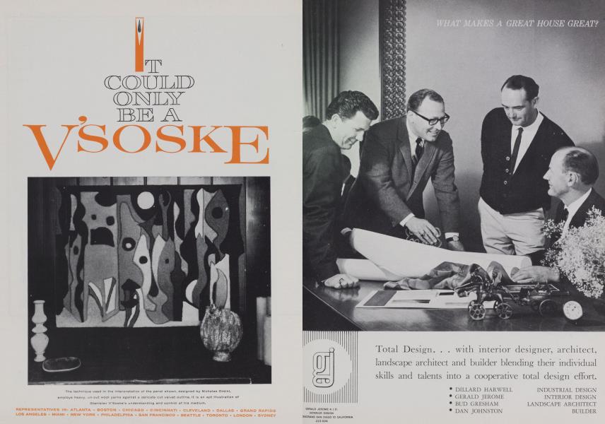 V'SOSKE | Architectural Digest | MARCH 1965