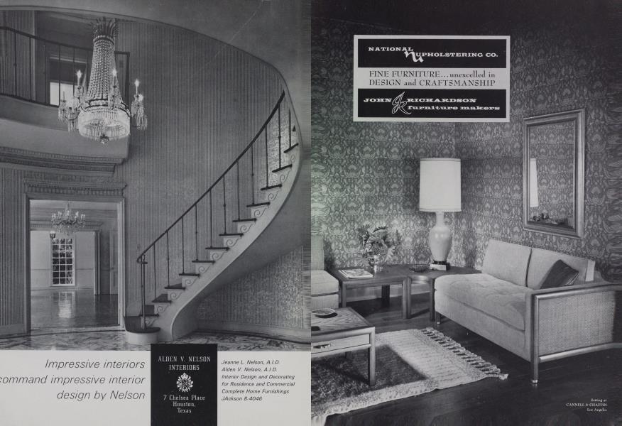 JOHN RICHARDSON furniture makers | Architectural Digest | JUNE 1965