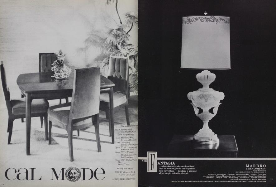 CAL MODE | Architectural Digest | MARCH 1966
