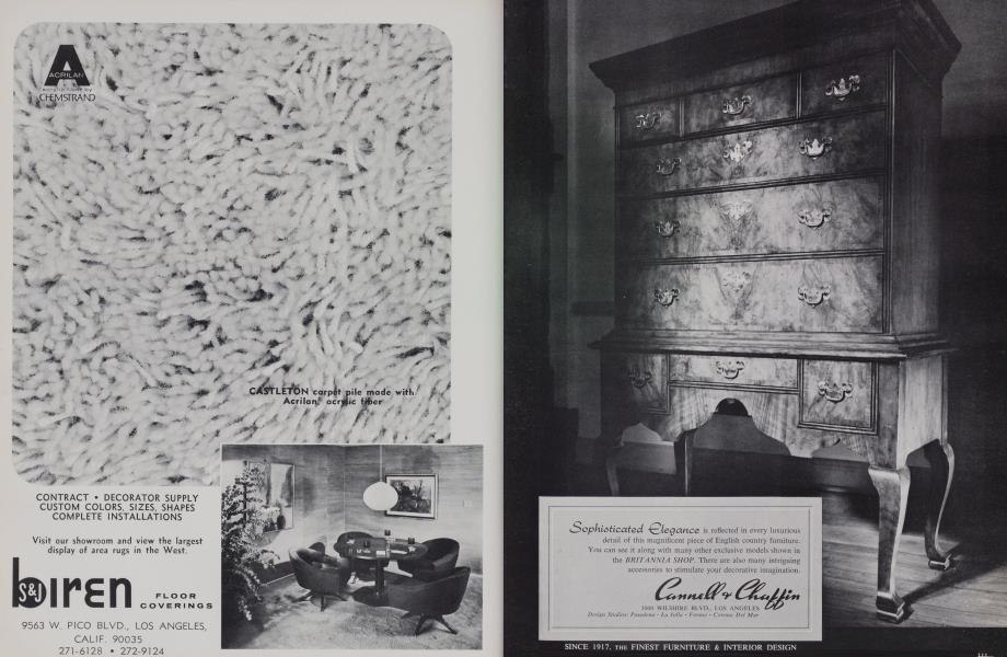 S&J Biren | Architectural Digest | JUNE 1966