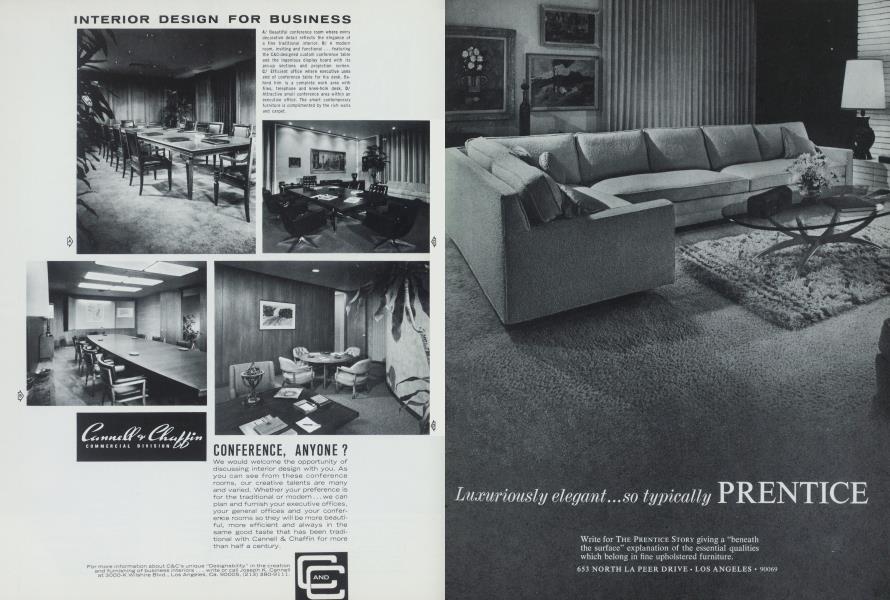 Prentice | Architectural Digest | SEPTEMBER 1967