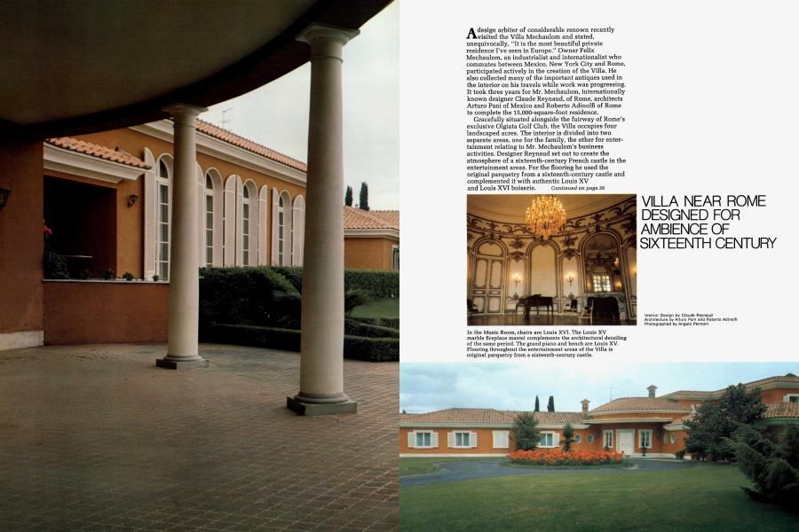 Villa Near Rome Designed for Ambience of Sixteenth Century ...