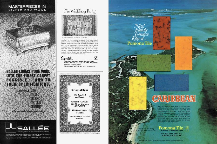 Sallée | Architectural Digest | JULY/AUGUST 1972