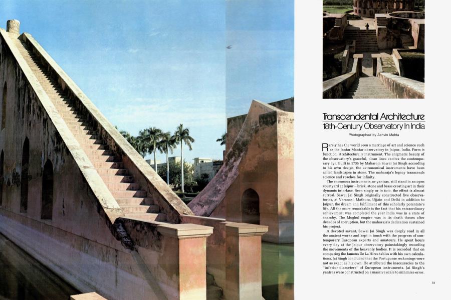 Transcendental Architecture 18th-Century Observatory In India ...