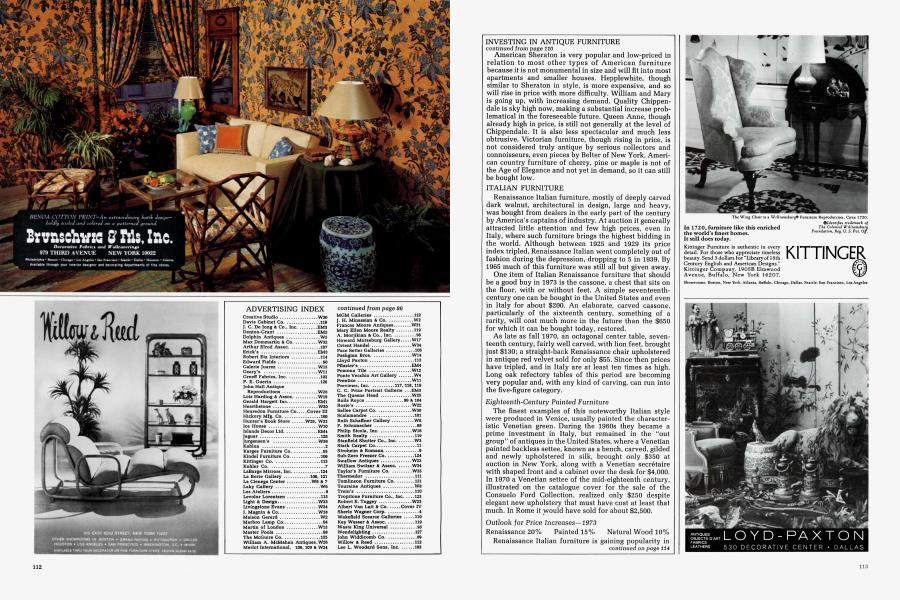 Willow & Reed | Architectural Digest | MAY/JUNE 1973