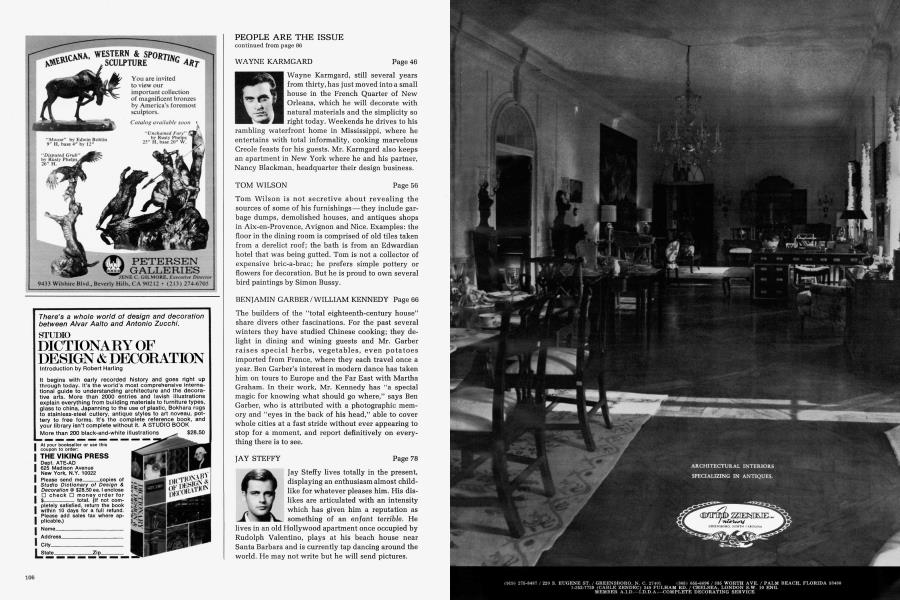 STUDIO DICTIONARY OF DESIGN & DECORATION | Architectural Digest ...