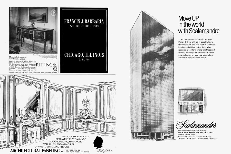 FRANCIS J. BARBARIA INTERIOR DESIGNER | Architectural Digest | MARCH ...