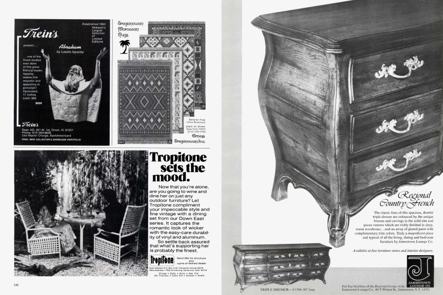 Tropitone | Architectural Digest | MARCH/APRIL 1974