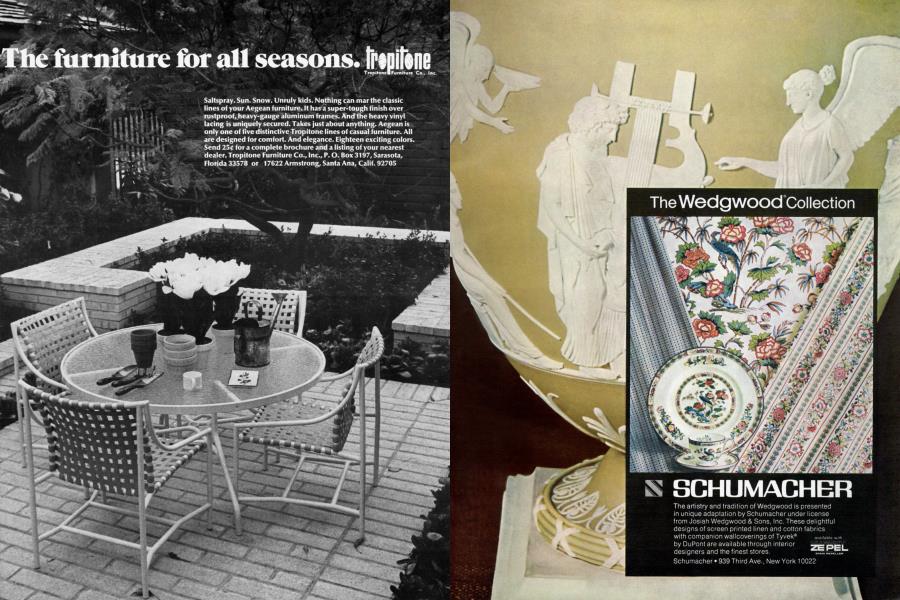 tropitone | Architectural Digest | MAY/JUNE 1974