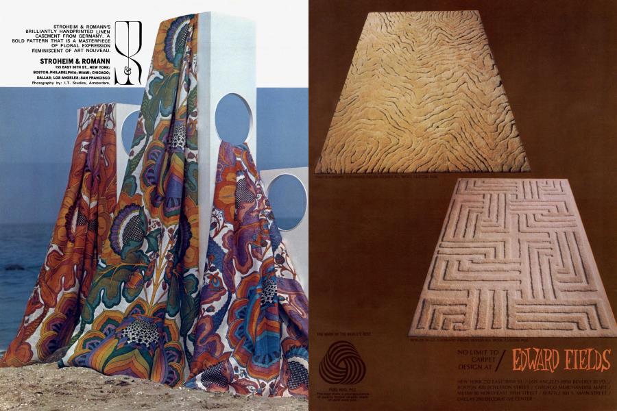 STROHEIM & ROMANN | Architectural Digest | MAY/JUNE 1974