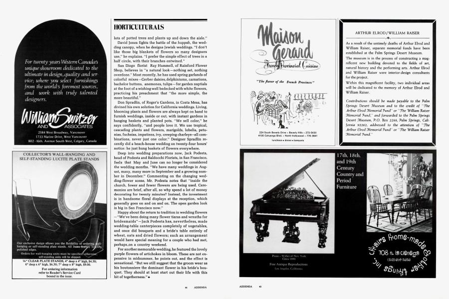 Maison Gerard | Architectural Digest | MAY/JUNE 1974