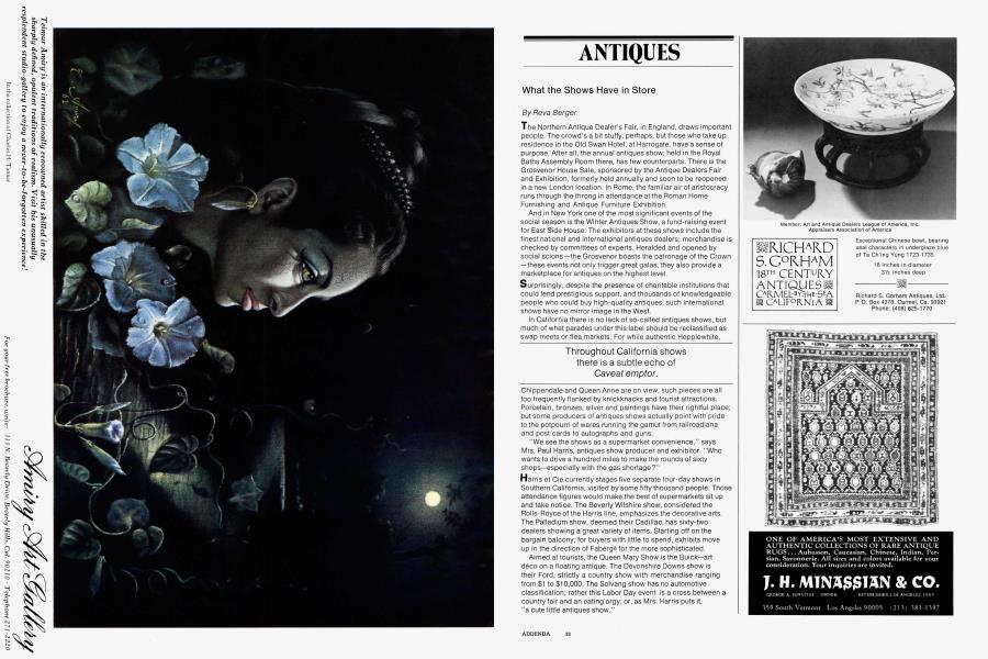 RICHARD S. GORHAM 18th CENTURY ANTIQUES | Architectural Digest | JULY ...
