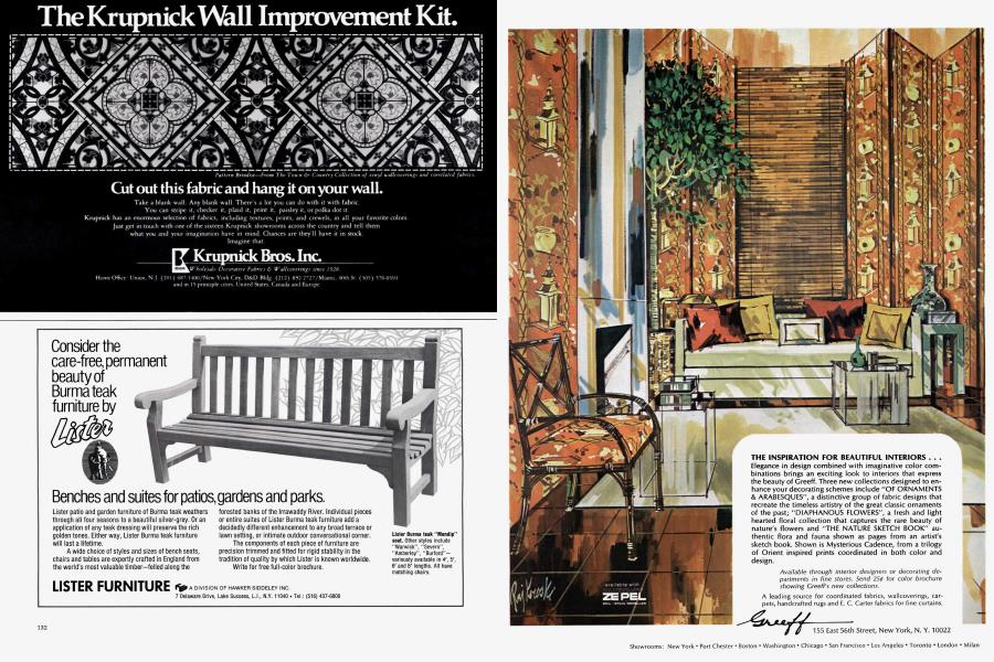 Krupnick Bros. Inc. | Architectural Digest | SEPTEMBER/OCTOBER 1974