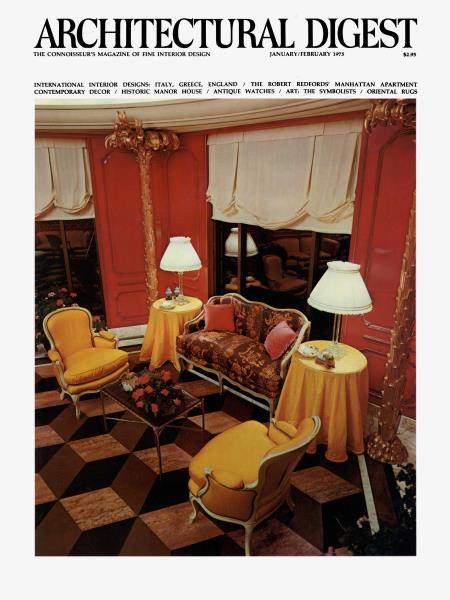 ARCHITECTURAL DIGEST | Architectural Digest | JANUARY/FEBRUARY 1975