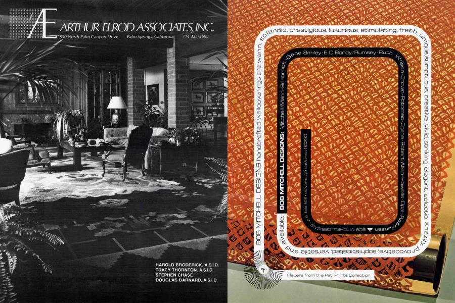 Bob Mitchell Designs | Architectural Digest | MARCH/APRIL 1975