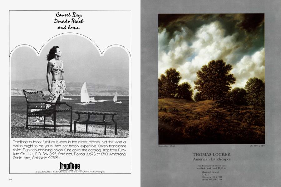THOMAS LOCKER American Landscapes | Architectural Digest | MARCH/APRIL 1975
