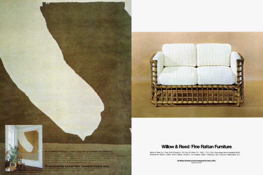 Willow & Reed/Fine Rattan Furniture | Architectural Digest | MARCH ...