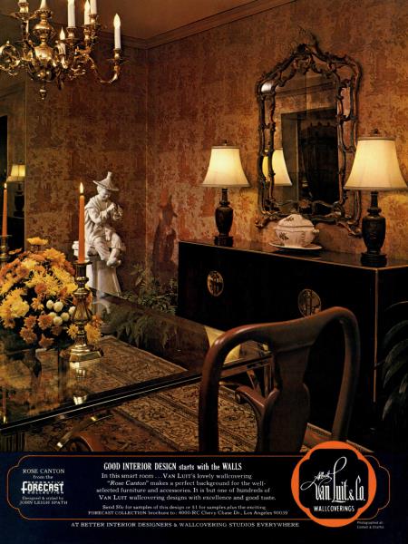 Albert Van Luit & Co. | Architectural Digest | MARCH/APRIL 1975