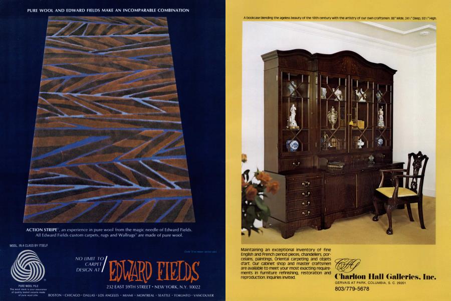 EDWARD FIELDS | Architectural Digest | MAY/JUNE 1975