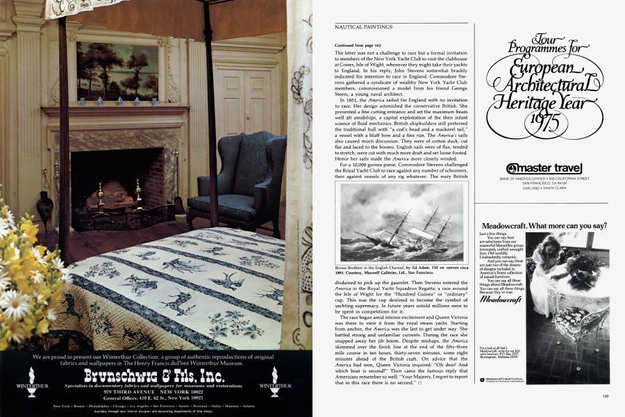 Brunschwig & Fils, Inc. | Architectural Digest | MAY/JUNE 1975