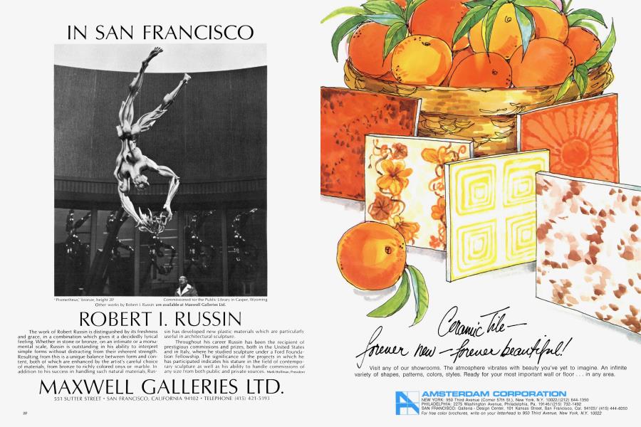 MAXWELL GALLERIES LTD. | Architectural Digest | JULY / AUGUST 1975