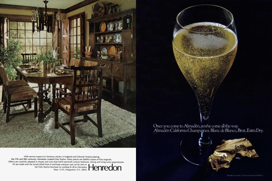 Henredon | Architectural Digest | NOVEMBER/DECEMBER 1975