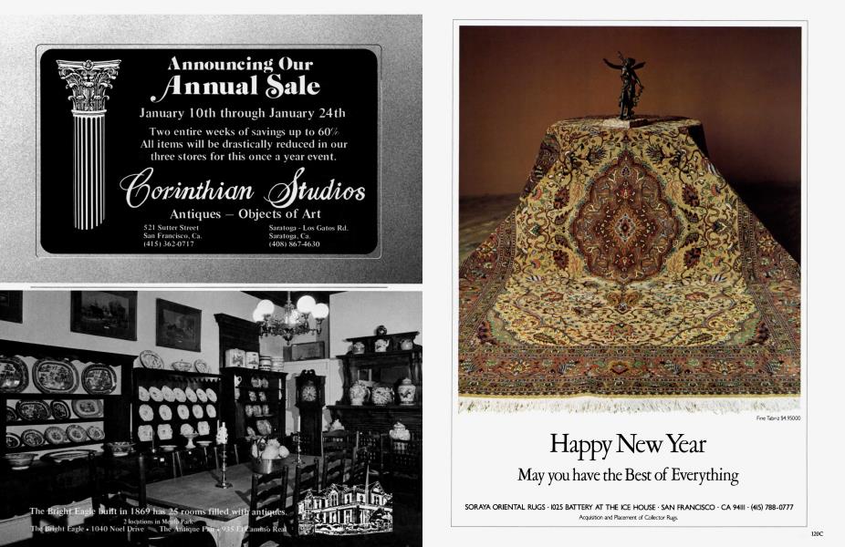 Happy New Year | Architectural Digest | JANUARY/FEBRUARY 1976