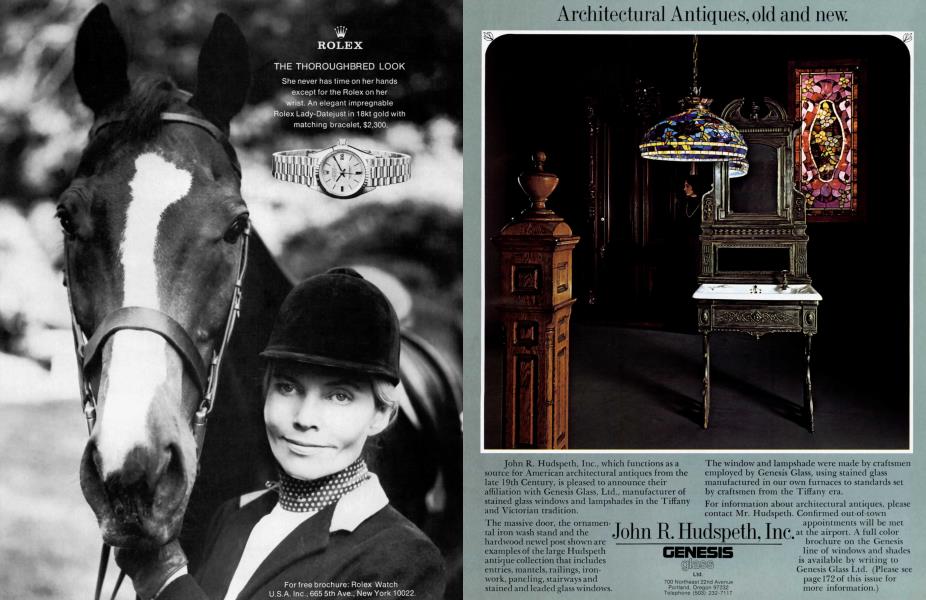 John R. Hudspeth, Inc. | Architectural Digest | MARCH/APRIL 1976