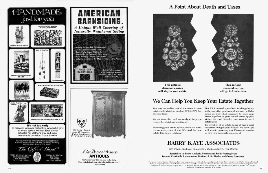 BARRY KAYE ASSOCIATES | Architectural Digest | MARCH/APRIL 1976