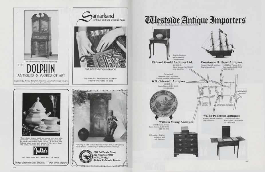THE NEW MANILA IMPORTING CO. | Architectural Digest | JULY 1976