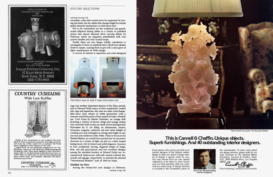 COUNTRY CURTAINS Wide Lace Ruffles | Architectural Digest | NOVEMBER ...