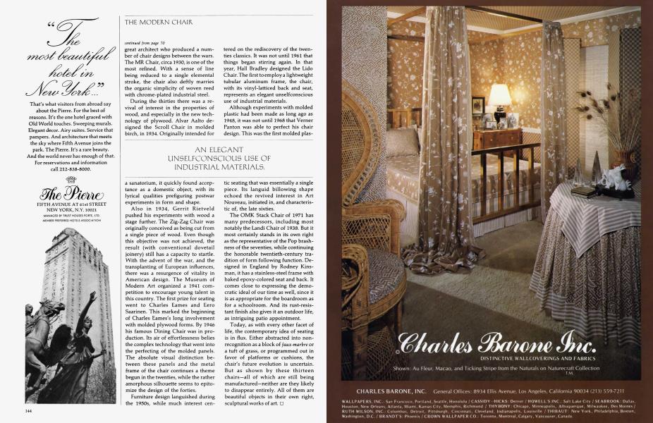 © Charles Barone Inc. | Architectural Digest | JANUARY/FEBRUARY 1977