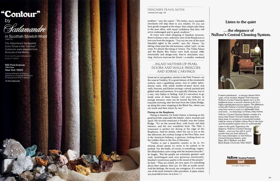 Scovill | Architectural Digest | MARCH 1977