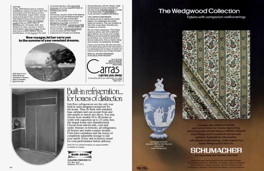 Carras | Architectural Digest | MARCH 1977