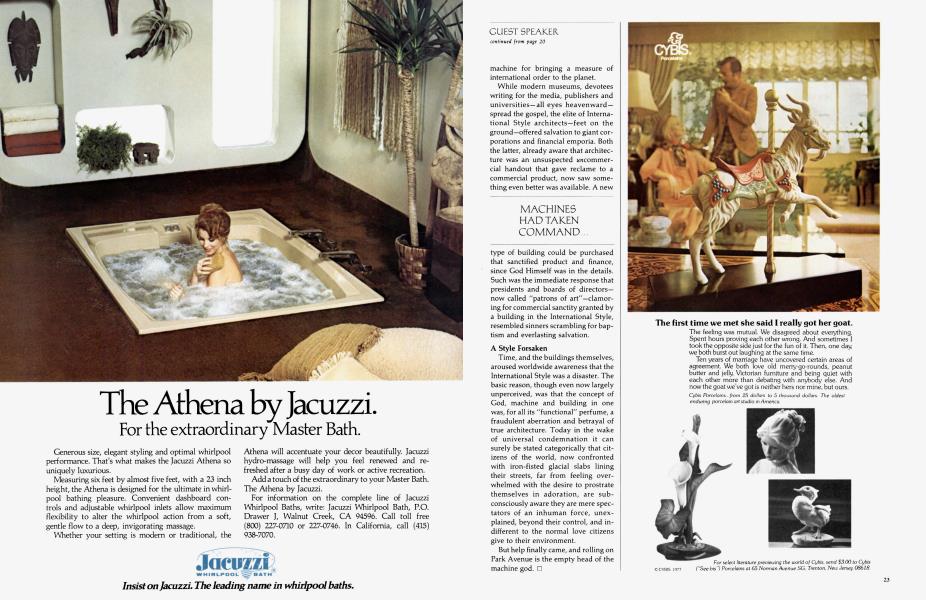 Cybis® | Architectural Digest | MARCH 1977