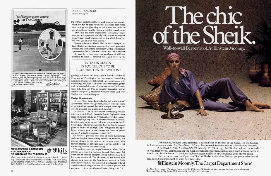 White of Mebane | Architectural Digest | MARCH 1977